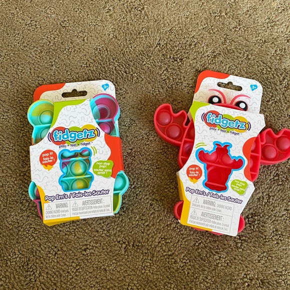 fidgetz | Toys | Fidgetz Pop Ems Bear Lobster | Poshmark